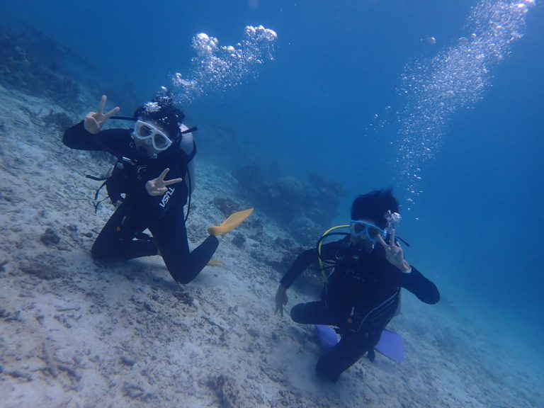 初体験の海の中 | 西表島のダイビングサービス。体験ダイビング・ファンダイビング、少人数制の個人店 | GOODDIVE